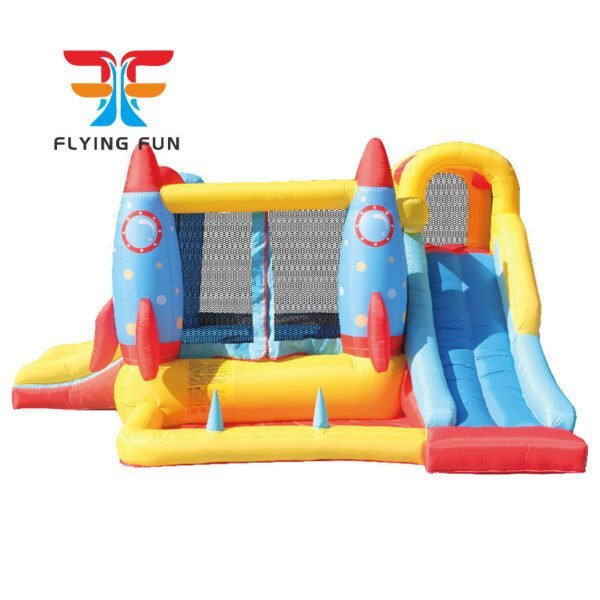 Rocket Bouncer Slide Castle - Flying Fun Castle - China Personal Use ...